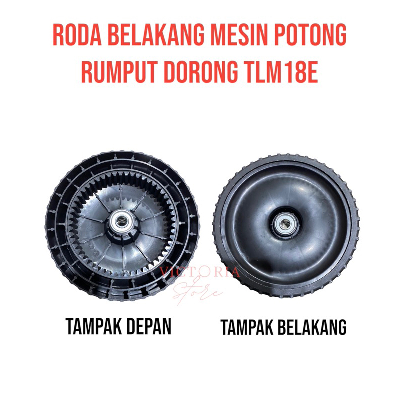 Jual Roda Belakang Mesin Potong Rumput Dorong TLM18E | Shopee Indonesia