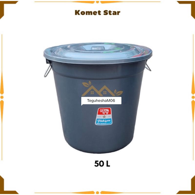 Jual KOMET STAR - Ember Komet Ukuran 30-40-50-60 Liter / Ember Plastik Tebal Murah / Ember Bak ...