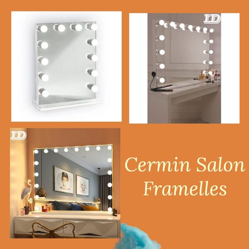 Jual Cermin Salon Rias Framelles tanpa Frame Bingkai Make Up Salon ...