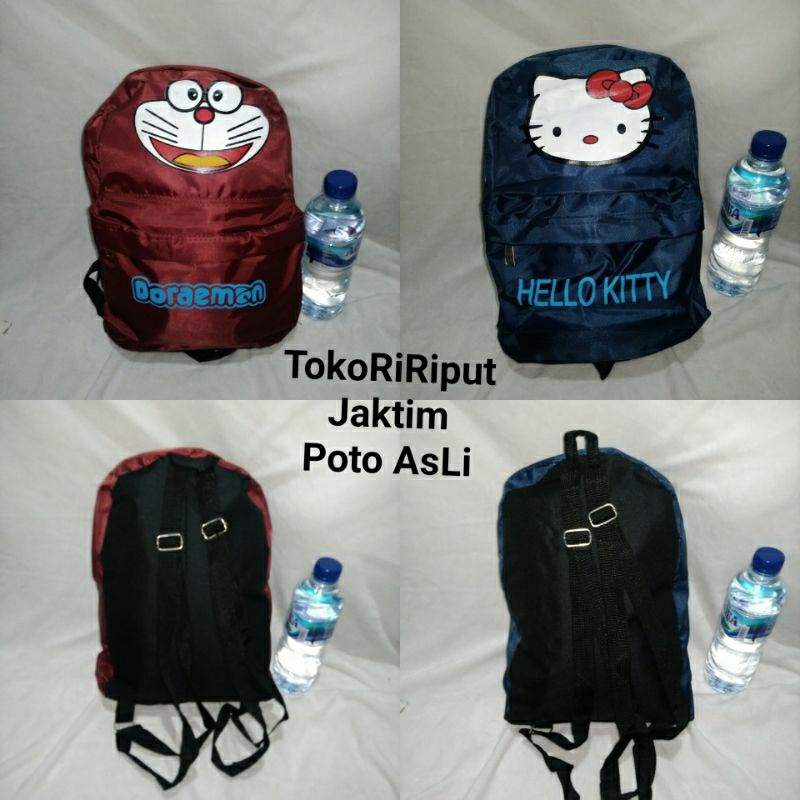 Jual Tas Ransel Anak Sekolah Tk Doraemon Helokiti | Shopee Indonesia
