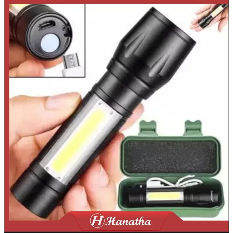 Jual Senter Swat Mini Led Zoom Super Terang Swat Police Light Usb | Shopee Indonesia