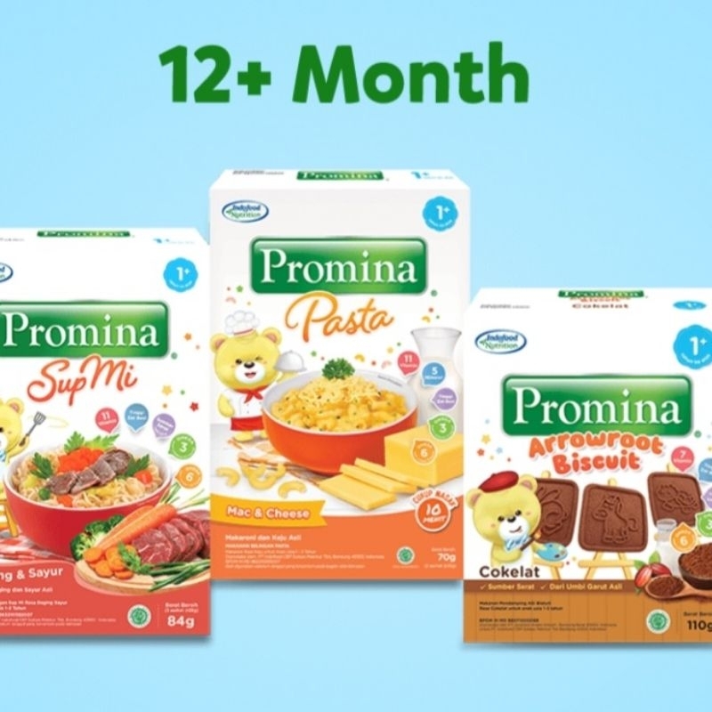 Jual Promina 12+ MPASI Nasi Tim Pasta Mie Biskuit | Shopee Indonesia