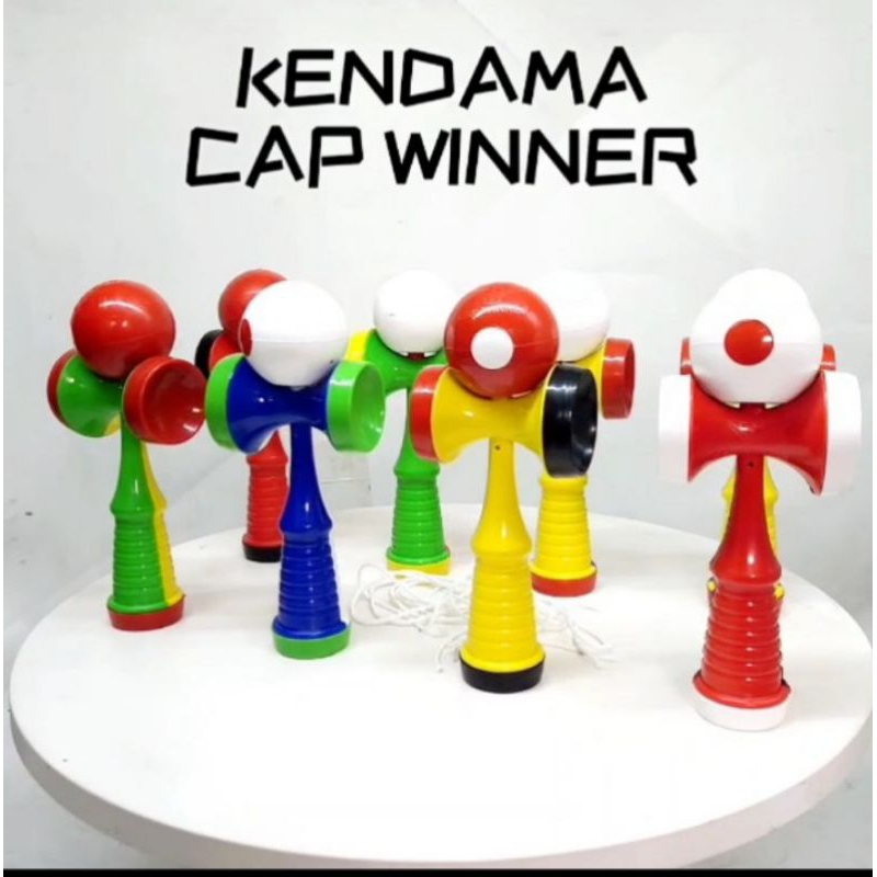 Jual KENDAMA CAP WINNER MAINAN TRADISIONAL JEPANG/MAINAN TRADISIONAL ...
