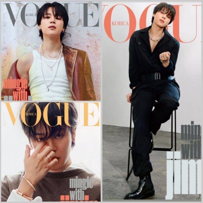 Jual OFFICIAL VOGUE KOREA BTS PARK JIMIN MAGAZINE | Shopee Indonesia