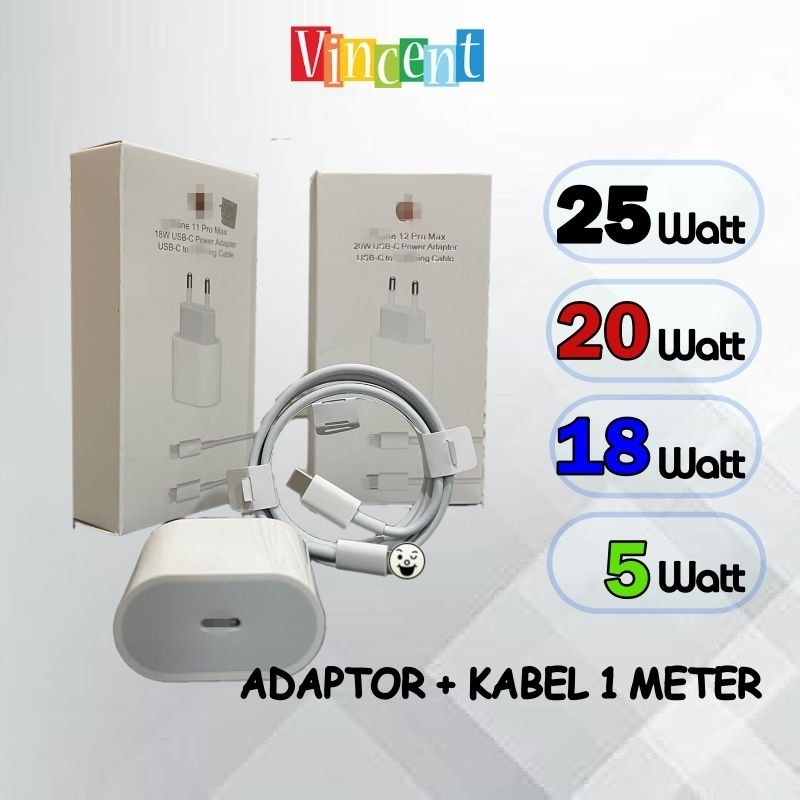 Jual Charger Iph USB-C To Lightning 25W / 20W / 18W / 5 W | Shopee ...