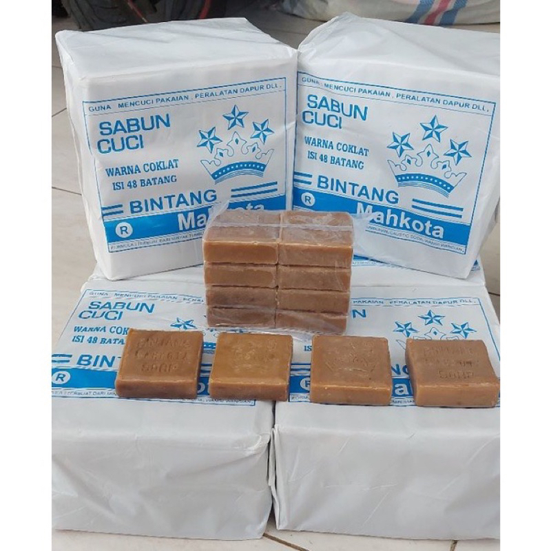 Jual (BISA COD) Sabun Ajaib Serbaguna Premium Bintang Mahkota Isi 8 ...