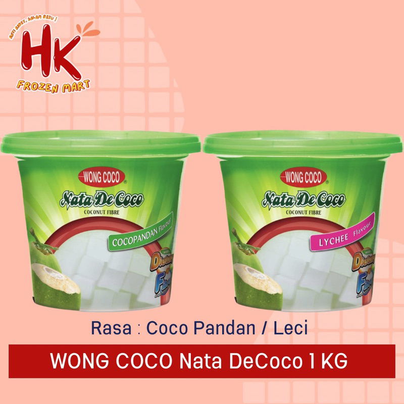 Jual Wong Coco Nata DeCoco 1 kg | refill ember jelly sari kelapa coco ...