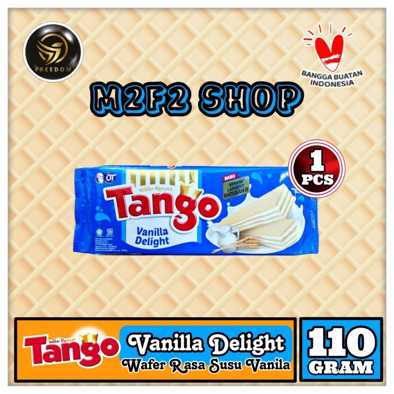 Jual Tango Wafer Vanilla Delight | Susu Vanila - 110 gr (Kemasan Satuan) | Shopee Indonesia