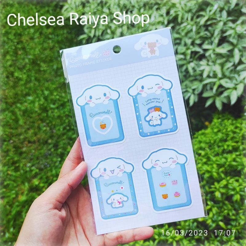 Jual Stiker Frame Foto Sanrio Cinnamoroll 1 Lembar Cinamorol Cinamoroll ...