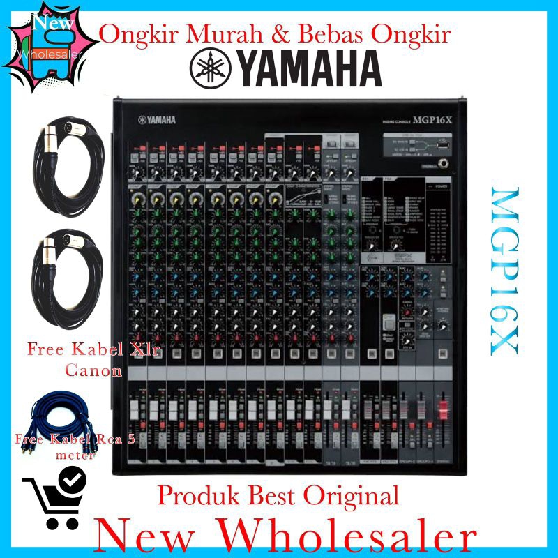 Jual Mixer Yamaha MGp16x Original 16 channel Mgp 16 X garansi 1 tahun | Shopee Indonesia