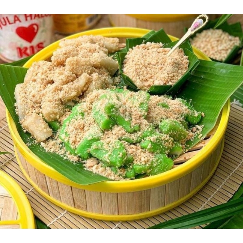 Jual KaLoci - kue mochi potong tabur kacang | Shopee Indonesia