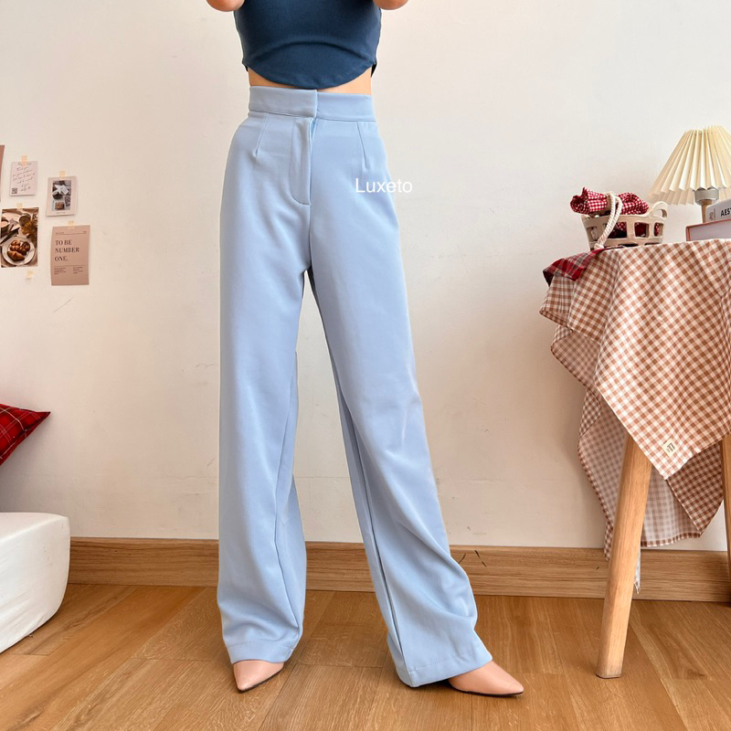 Jual Baileys Cullote | Highwaist Cullote | Highwaist Pants | Celana ...