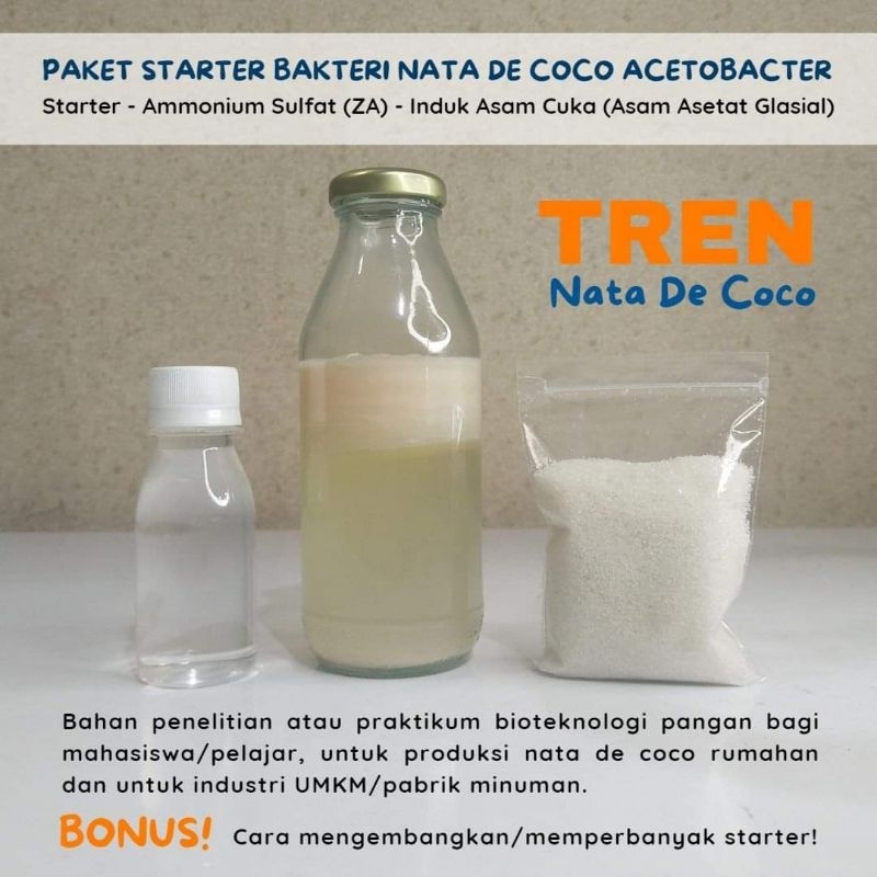 Jual Bibit/Starter Nata De Coco | Shopee Indonesia