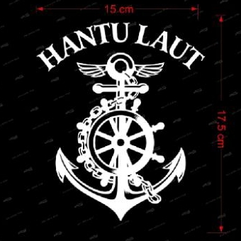Jual Sticker jangkar hantu laut | Shopee Indonesia