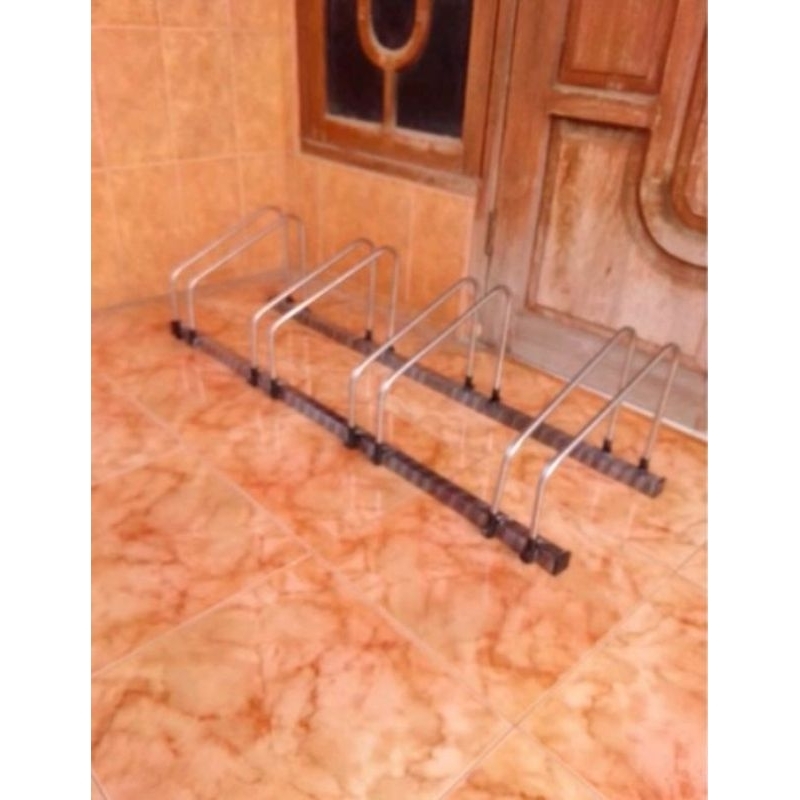 Jual TEMPAT PARKIR 4 SEPEDA BIKE RAK STAND EMPAT SEPEDA | Shopee Indonesia