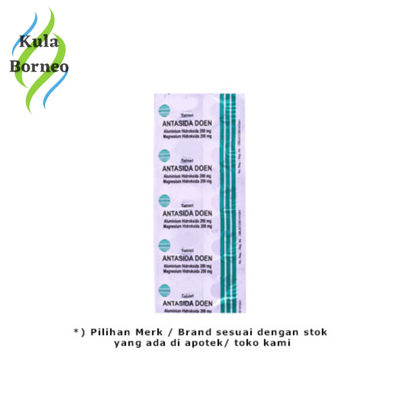 Jual Antasida DOEN 10 tablet | Shopee Indonesia