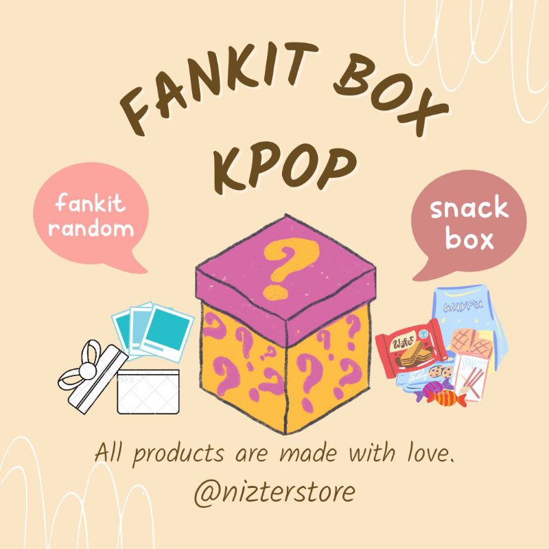 Jual FANKIT BOX KPOP RANDOM (BTS NCT SEVENTEEN TXT STRAYKIDS TREASURE ...