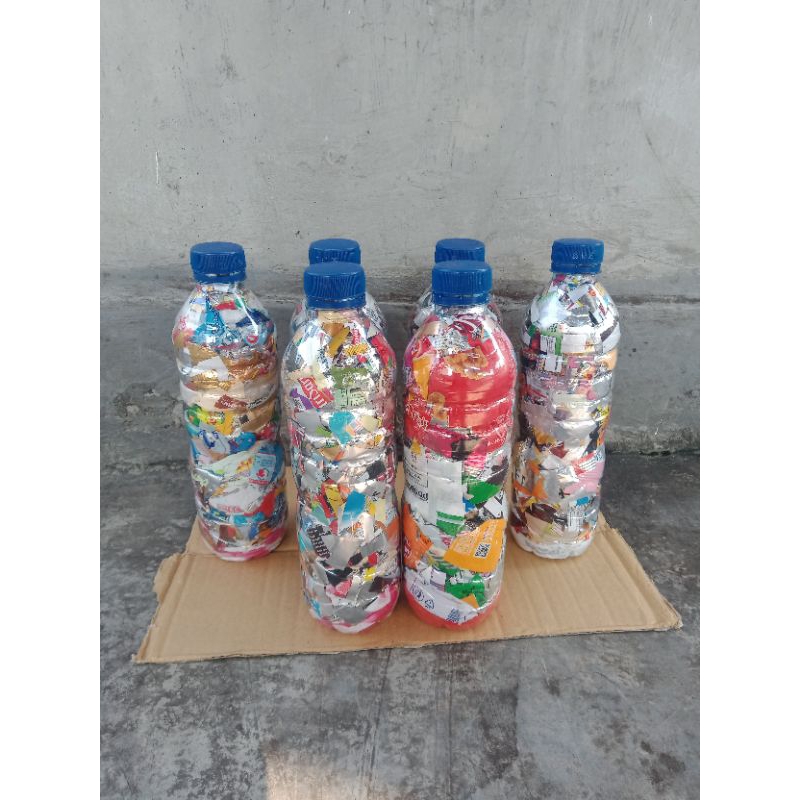 Jual ECOBRICK BOTOL AQUA 600ML | Shopee Indonesia
