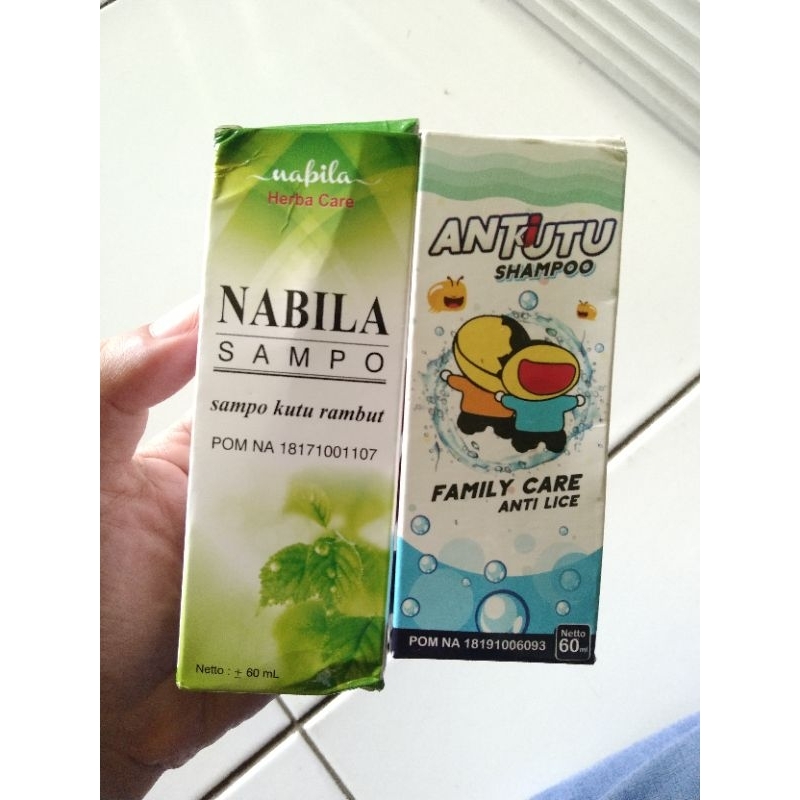 Jual Shampo Usir Kutu Rambut Family care & Nabila Original (Aman untuk ...