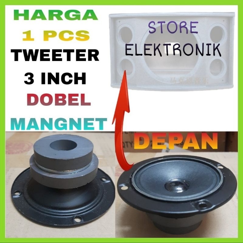 Jual Tweeter Speaker 3 Inch Untuk Speaker Model Atau Sejenisnya ...