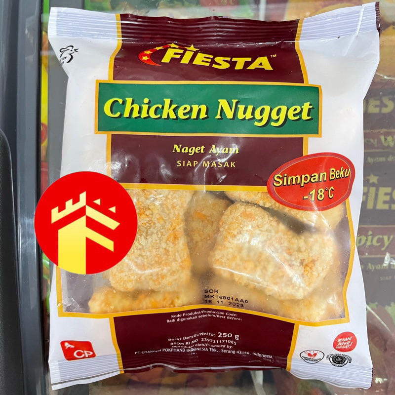 Jual FIESTA CHICKEN NUGGET 250 GR NAGET AYAM | Shopee Indonesia