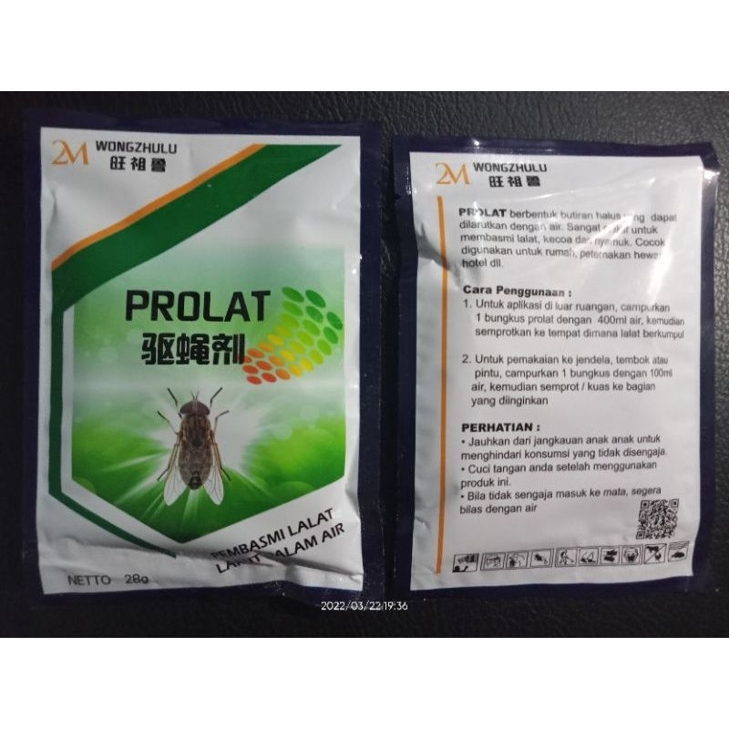 Jual PROLAT 28GR OBAT PEMBASMI LALAT KECOA NYAMUK LARUT DALAM AIR ...