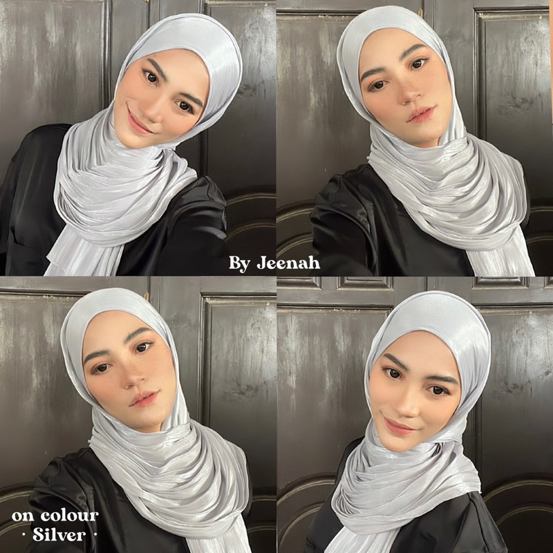 Jual PASHMINA SHIMMER | PASHMINA SATIN SILK CRINKLE MALAYSIA PASHMINA ...