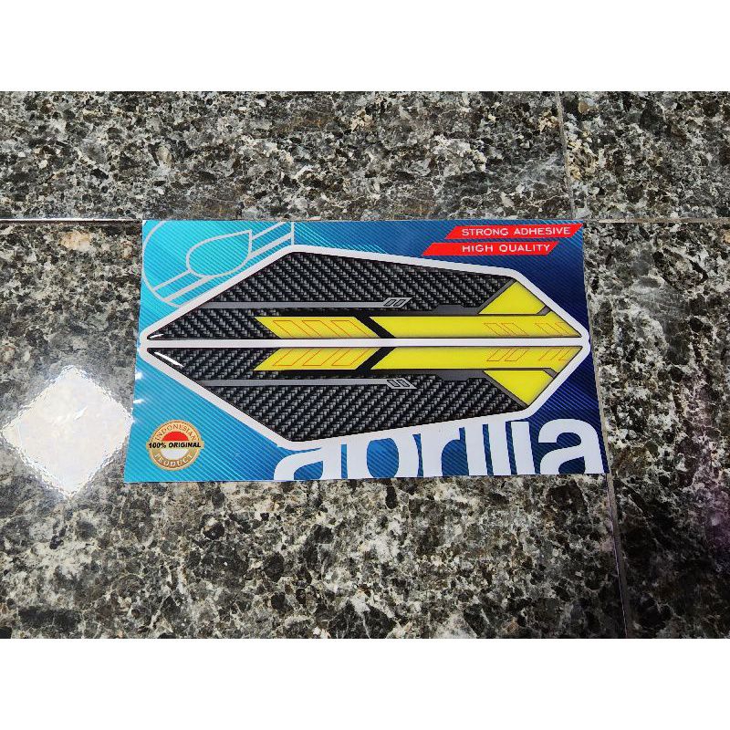 Jual Motopad27 Stiker sticker 3D footstep APRILIA SR-GT200 premium ...