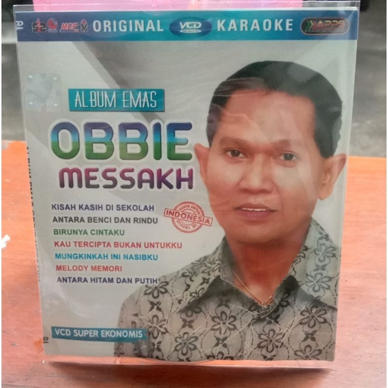 Jual Kaset Vcd Original Lagu Album Emas Obie Mesak Shopee Indonesia