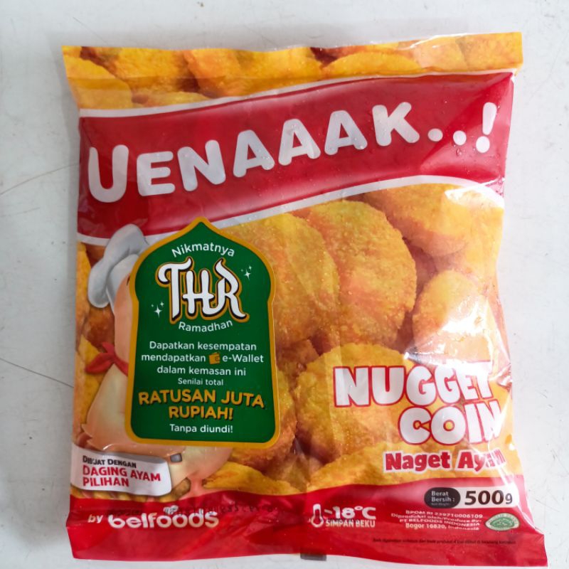 Jual Naget belfoods Uenaaak 500gr | Shopee Indonesia