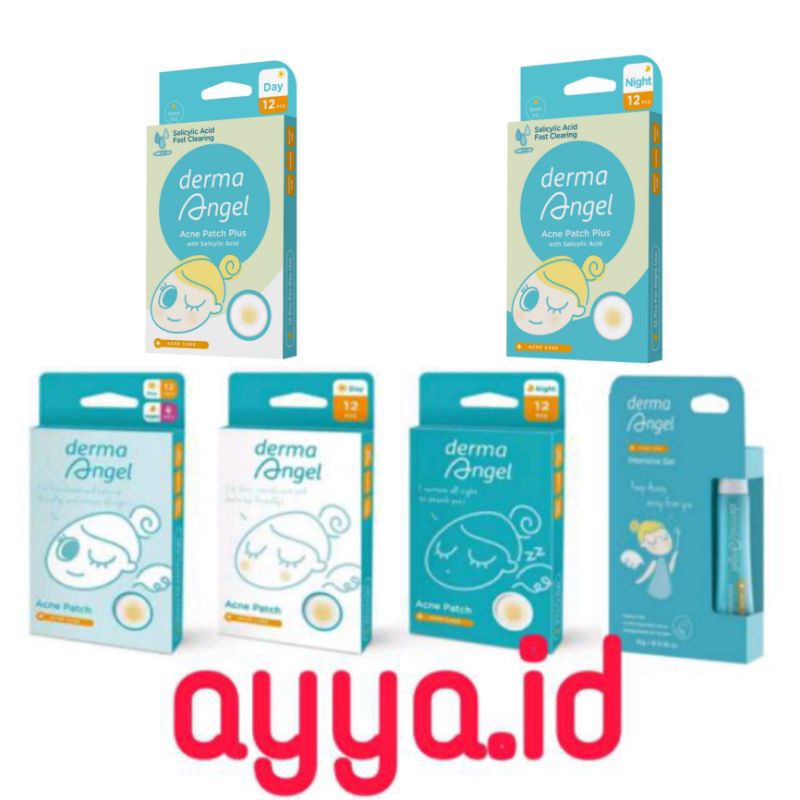 Jual Derma Angel Acne Patch Day | Night | Intensive Gel | Salicylic ...
