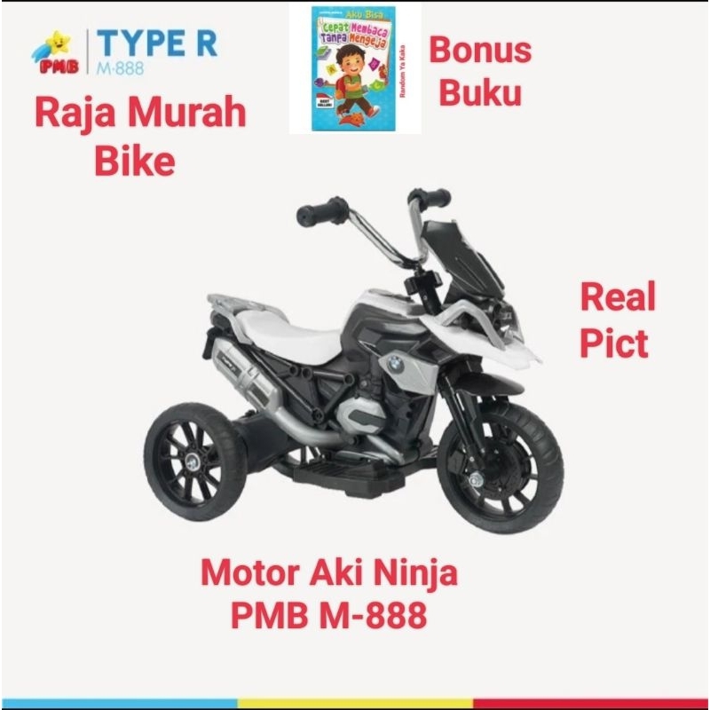 Jual Motor Aki Ninja PMB M-888 Motoran Aki Ninja PMB M888 Motor Aki ...