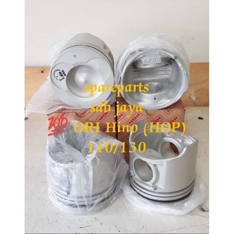 Jual seher piston standard Hino Dutro Dyna saurus W04D 110 130 100% original Hino HOP | Shopee ...