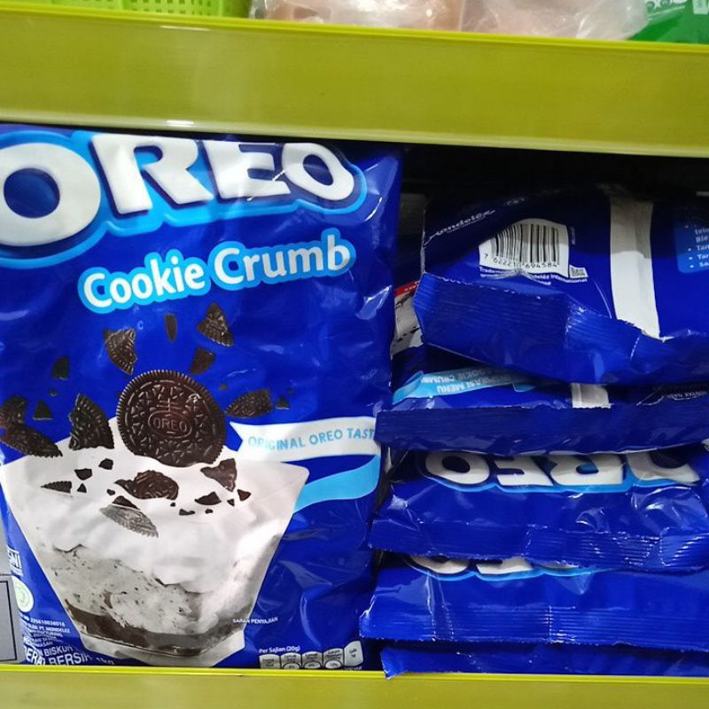 Jual Oreo crumb / oreo cookie crumb original oreo taste 1 kg | Shopee ...