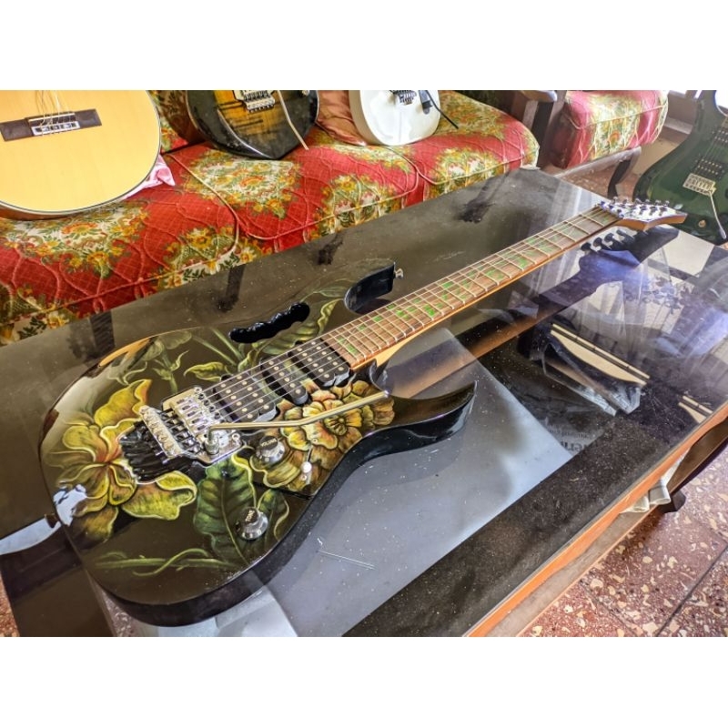 Jual Gitar elektrik Ibanez jem flower | Shopee Indonesia