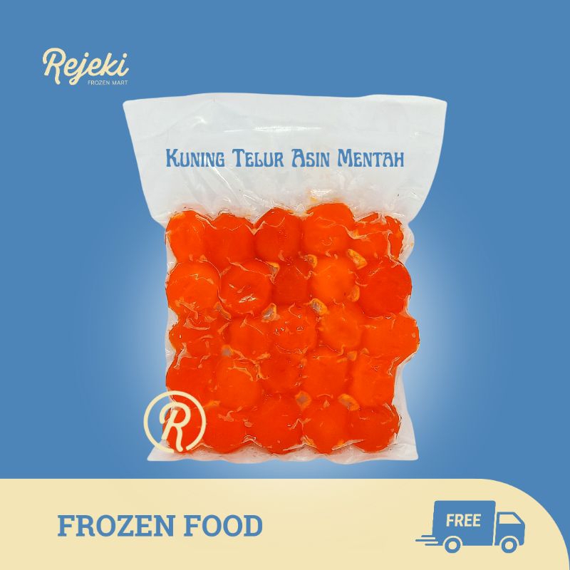 Jual Kuning Telur Asin Salted Egg Yolk Mentah Isi 25 - Rejeki Frozen ...
