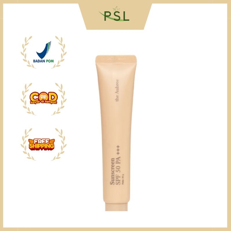 Jual The Aubree Sunscreen SPF 50 PA+++ 30gr sunscreen hybrid sensitive ...