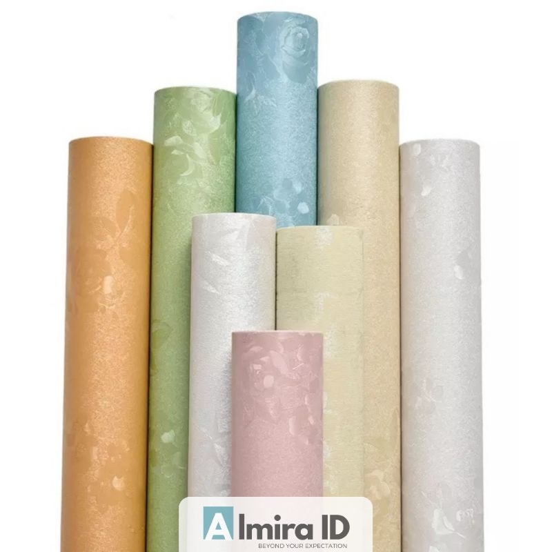 Jual [COD] Wallpaper Stiker Dinding Embos Kembang rose sticker dinding ...