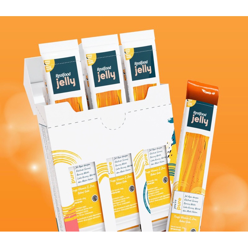 Jual Realfood Jelly Pure 12 pcs exp 18.7.2023 | Shopee Indonesia