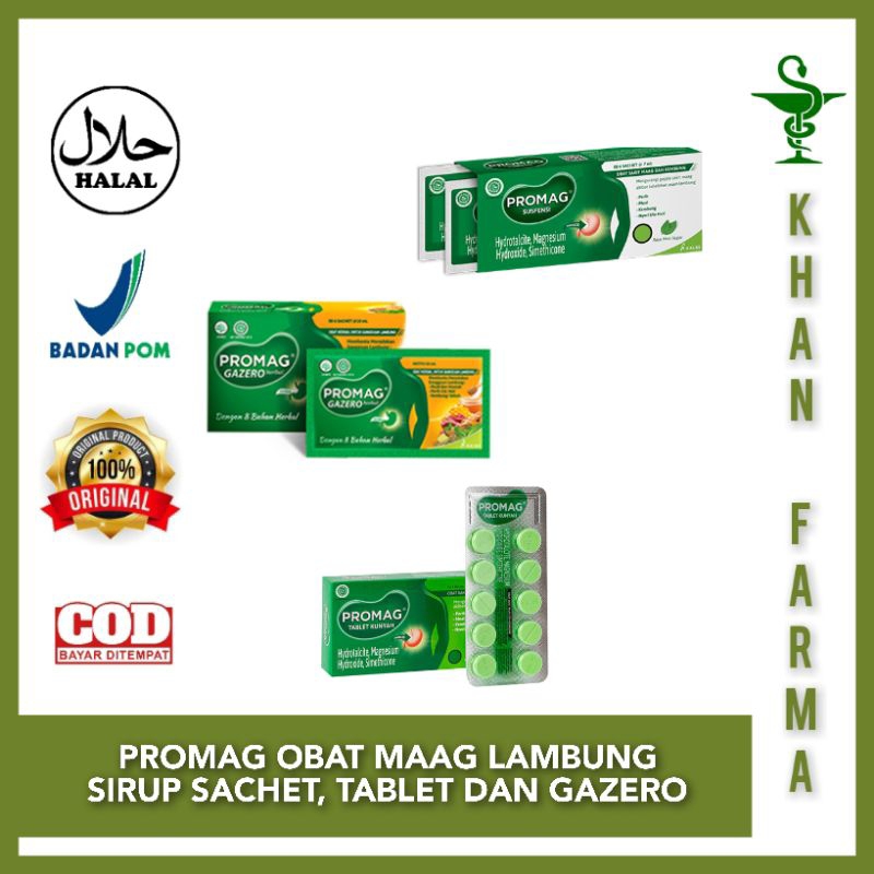 Jual PROMAG TABLET, PROMAG HERBAL ATAU GAZERO DAN PROMAG SIRUP SACHET ...