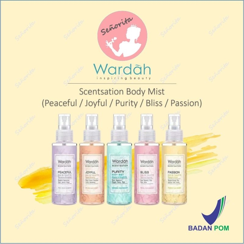 Jual WARDAH Scentsation Body Mist 100 ml | Shopee Indonesia