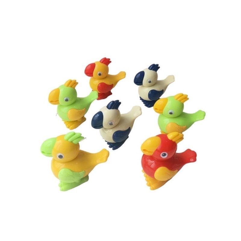 Jual Mainan Anak Burung Beo Bisa Putar & Berjalan / Mainan Anak Burung ...