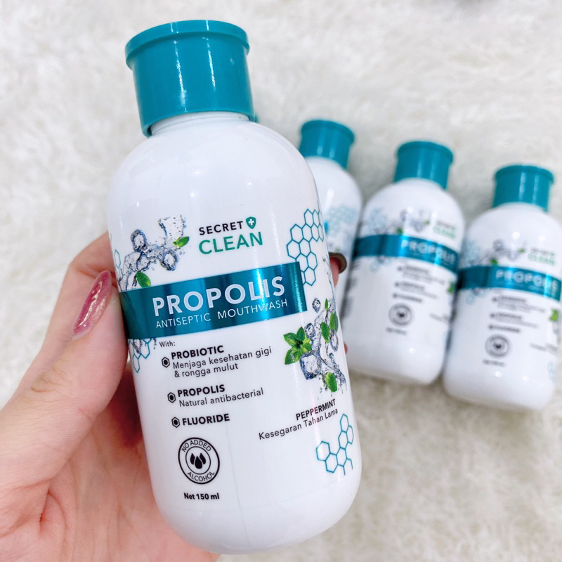 Jual RANDOM SECRET CLEAN PROPOLIS ANTISEPTIC MOUTHWASH 150ml | Shopee ...