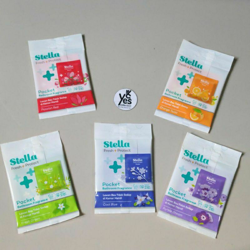 Jual Stella Bathroom Pocket Pengharum toilet kamar mandi WC stela ...