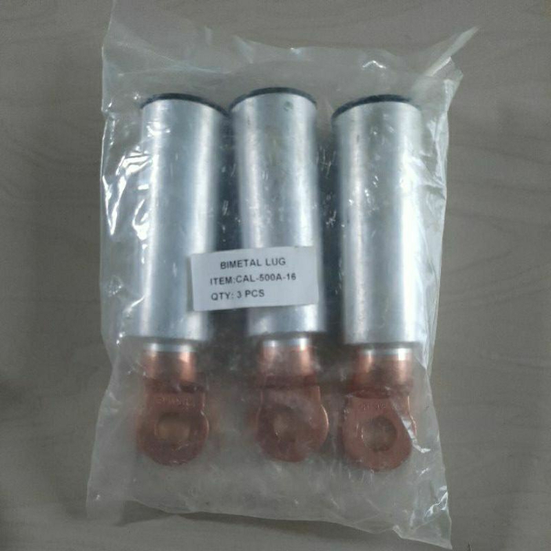 Jual Skun kabel / Bimetal Lug Cal-500 sqmm X16 mm / Bimetal Lug ...
