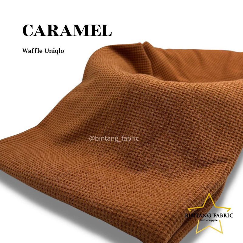 Jual Bahan Kain Knit Waffle Uniqlo Premium Spandex per 0,5 kg | Shopee ...