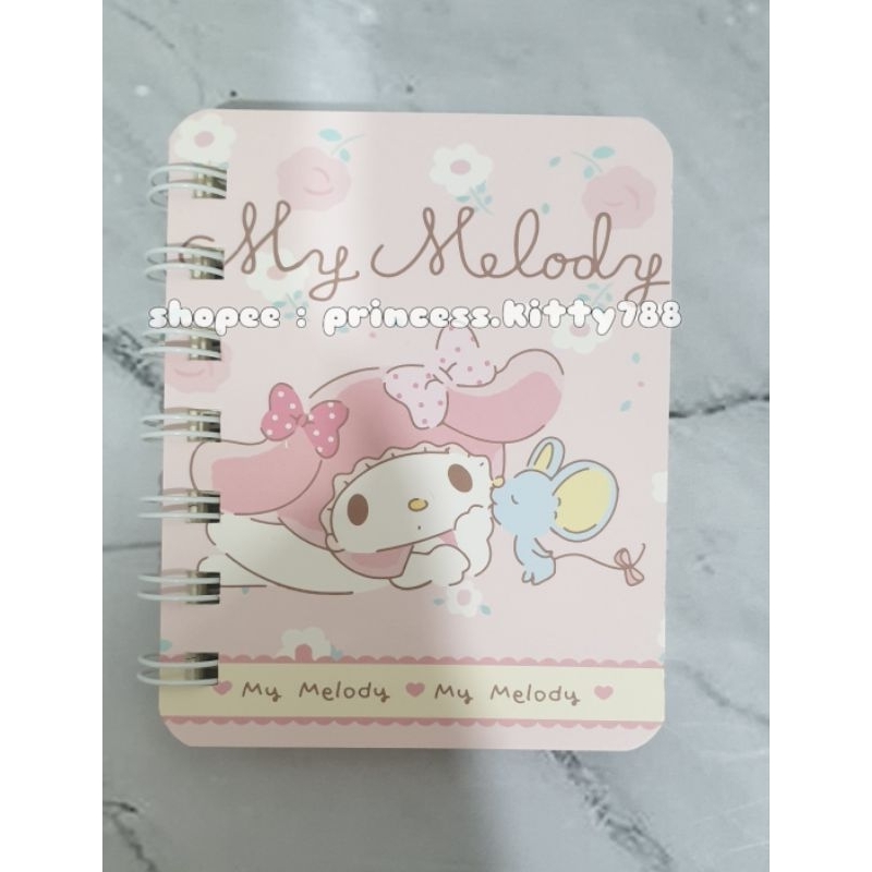 Jual NOTES RING UKURAN KECIL (10 x 8 CM) KARAKTER CINNAMOROLL MELODY ...