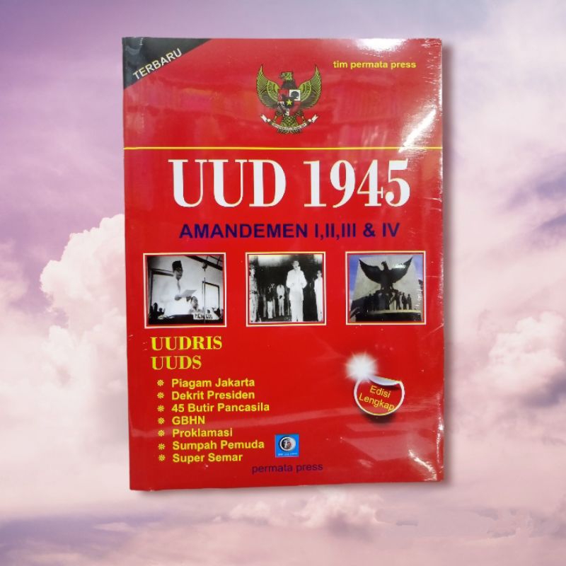 Jual UUDRIS ,UUDS,UUD 45, PLUS AMANDEMEN 1,2,3,4 | Shopee Indonesia