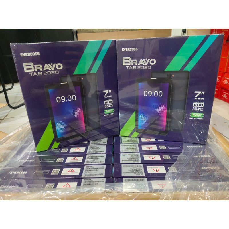 Jual TAB EVERCOSS BRAVO X7 2020 TABLET 4G ANDROID EVERCOSS MURAH SPEK ...