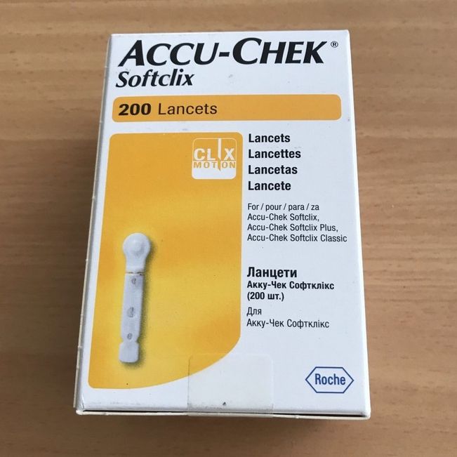 Jual LynCare Jarum Accu-Chek Softclix / Blood Lancet Accu Check - Jarum ...